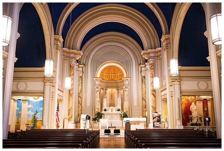Intimate Holy Cross Wedding, Ian & Meghan, Champaign IL